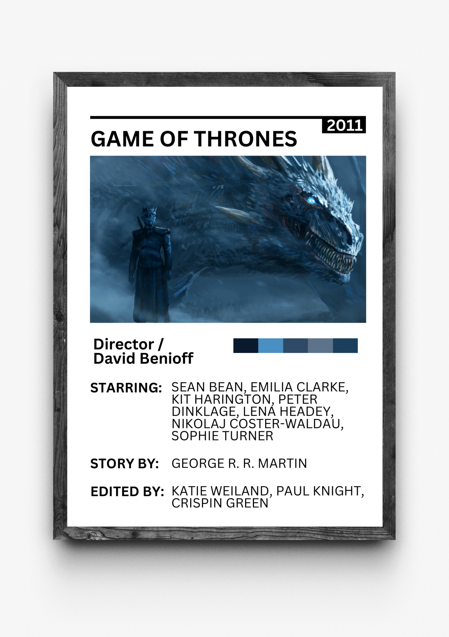 Game of Thrones – Winter is Coming – Outlandish Frames